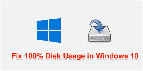 How To Fix Disk Usage On Windows