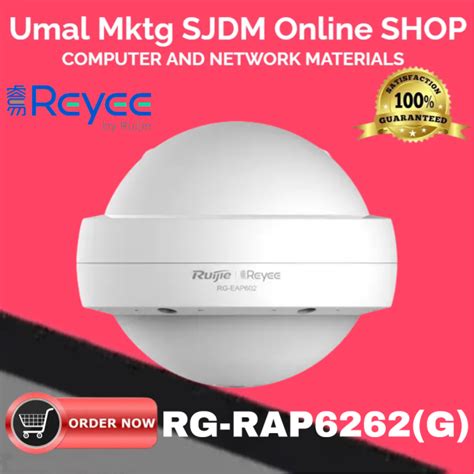 Ruijie Rg Rap6262 G Wi Fi 6 Ax1800 Outdoor Omni Directional Access Point Lazada Ph