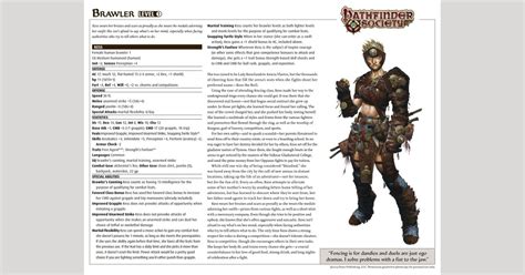 Advanced Class Guide Brawler Rpg Item Rpggeek