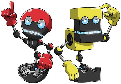 Orbot And Cubot By Vgafanatic On Deviantart