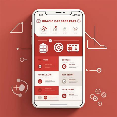Premium AI Image Mobile App Layout Design Of First Aid Guide Practical And Informative Layout