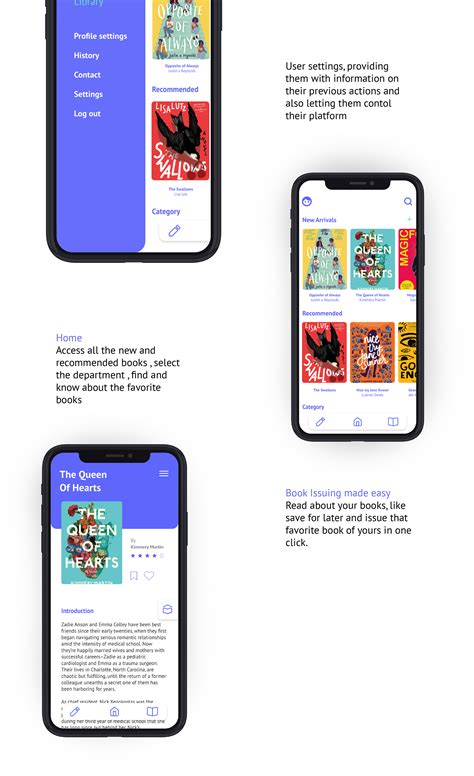 UI UX Library Application On Behance UI UX Library Application On Behance