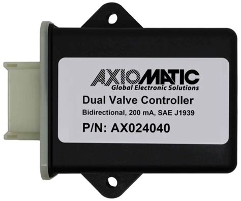 axiomatic releases a compact and rugged bidirectional 200 ma dual servo