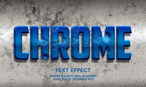 Chrome Text Effects Template Graphic by gilangkenter · Creative Fabrica