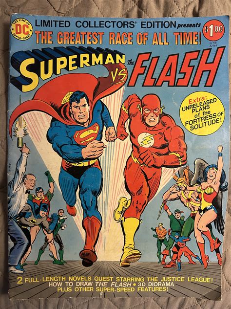Vintage Dc Comics Retro Comic Book Collection Classic Superman Comic