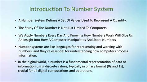 Number Systempptx