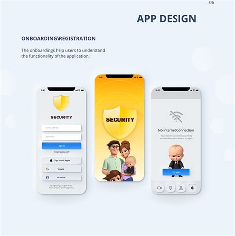 Security Mobile App Behance
