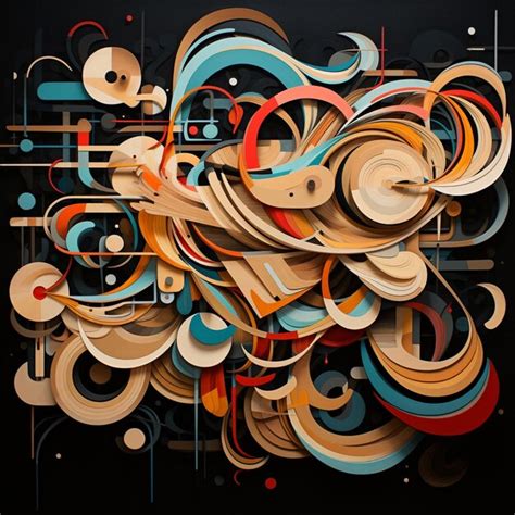 Premium Ai Image Abstract Shapes Morphing And Pulsating To An Unseen Rhythm