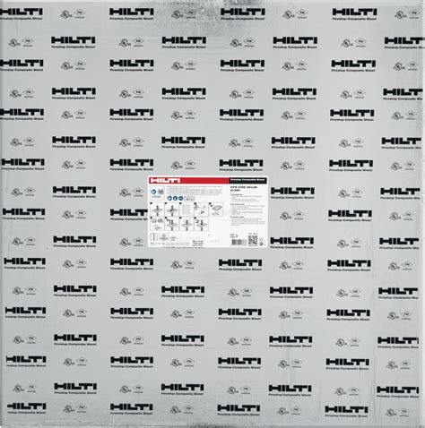 Cfs Cos Firestop Composite Sheet Firestop Boards Hilti Usa
