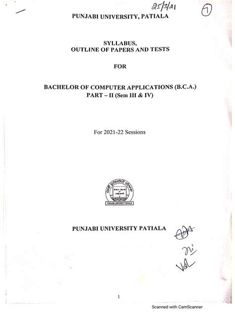 Bca Part Ii Sem Iii And Iv Pdf