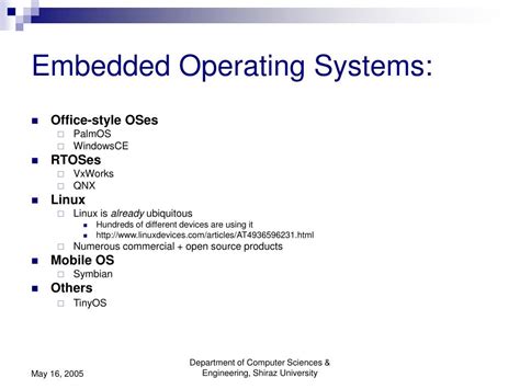 Ppt Embedded Systems Microcontrollers And Embedded Processors An Overview Powerpoint