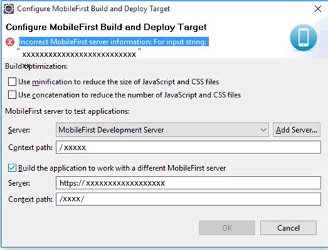 How To Build App Using IPV6 IP Address In Mobilefirst Hybrid