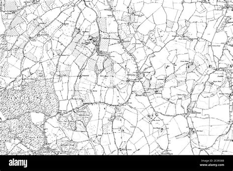 Map Of Gloucestershire Os Map Name 017 Nw Ordnance Survey 1884 1894