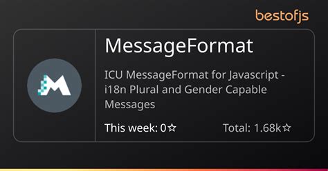 Best Of Js • Messageformat