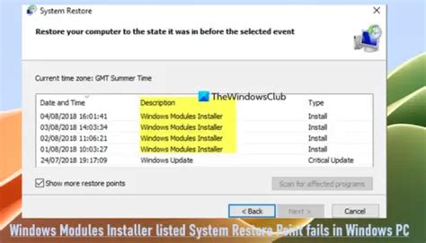 How To Create System Restore Shortcut In Windows 11 10