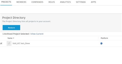 how to delete a project in the autodesk construction cloud autodesk