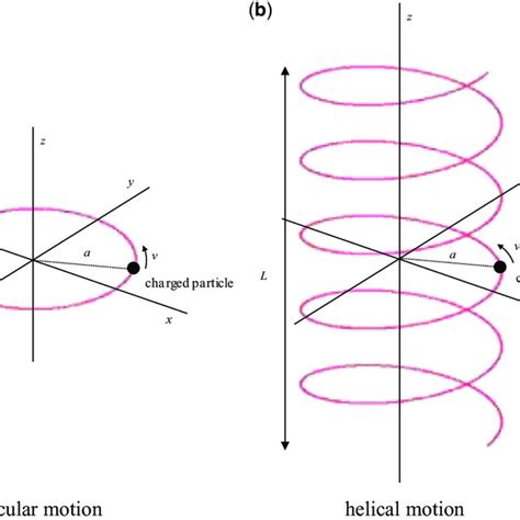 Circular Motion Of A Charged Particle Download Scientific Diagram