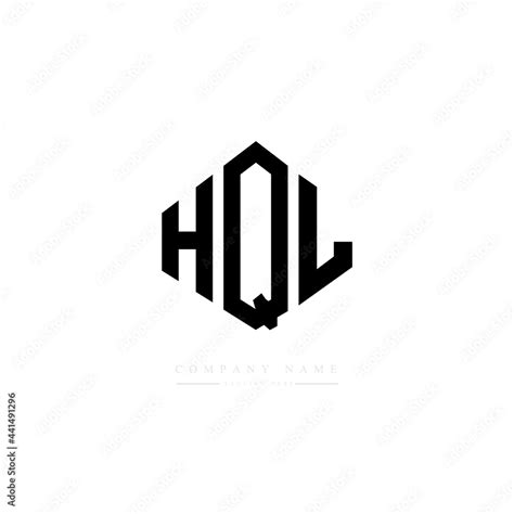 Hql Letter Logo Design With Polygon Shape Hql Polygon Logo Monogram