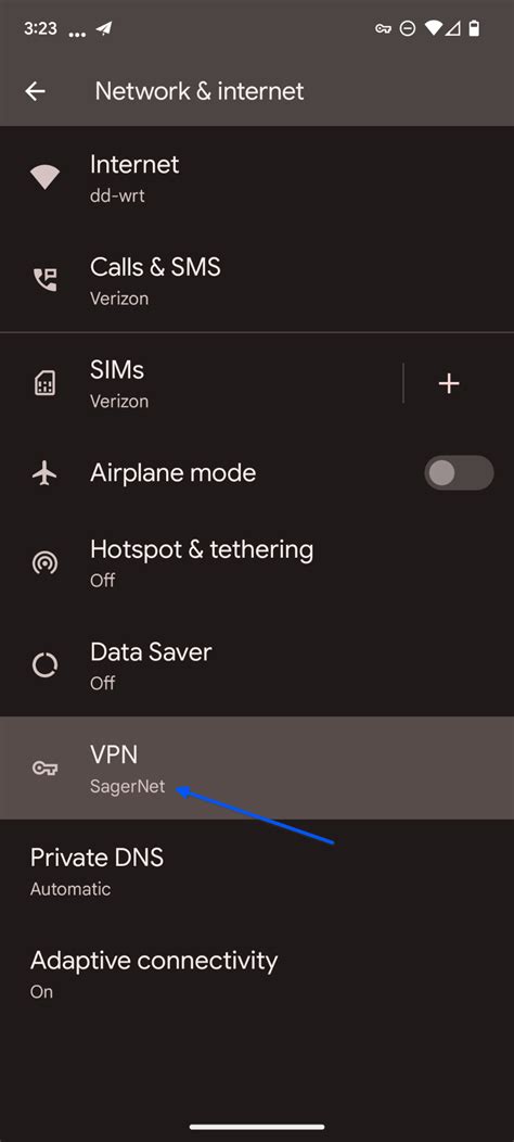how to connect with ssh tunnel on android using sagernet