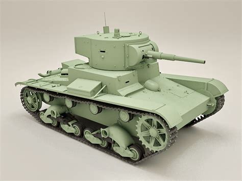Soviet Tank T26 3d Model By I1san Ivansan96 011cd3a 42 Off