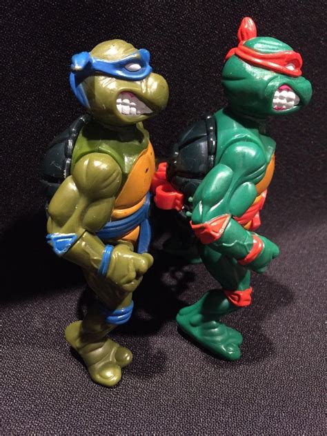 Tmnt 1991 Storage Shell Turtles Lot Of 4 Tmnt Vintage Storage Shell Weapons Lot 1902681956
