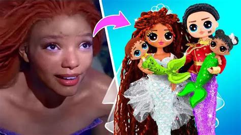 کاردستی برای عروسک پری دریایی در حال رشد