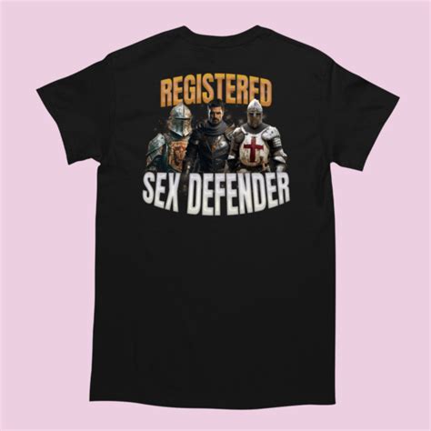 bekowa koszulka registered sex defender