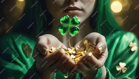 Premium Photo Female Representation Of Entity Luck