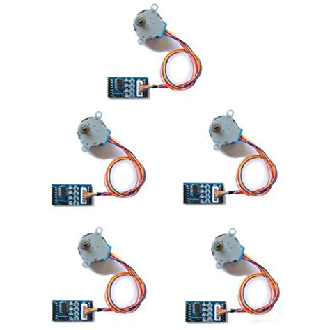 Buy Optimus Electric ULN Stepper Driver Board V BYJ Stepper Motor Kit Set Arduino