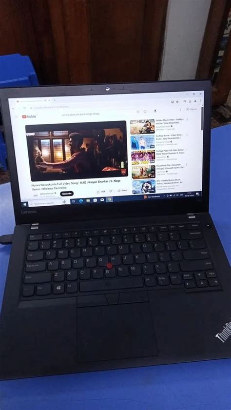 Lenovo Thinkpad T480 Refurbished BusinessLaptop Core I5 8th Gen 8Gb RAM 256Gb SSD At 17500