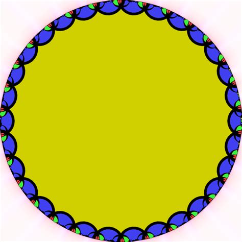 Another Weird Hyperbolic Tiling R Geometryisneat