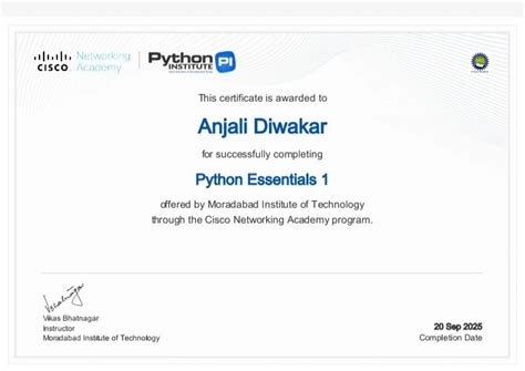 Python Cisconetworkingacademy Continuouslearning Programming