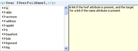 Editing A Template In Designer Netiq Identity Manager E Mail Notification Guide