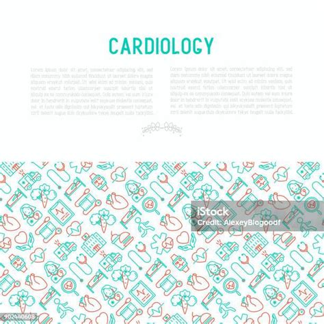 얇은 선 아이콘 세트로 심장 개념 심장 청진 기 병원 Pulsometer 제품은 심장 박동 현대 벡터 일러스트 레이 션 배너 웹 페이지 인쇄 미디어 개념에 대한 스톡 벡터