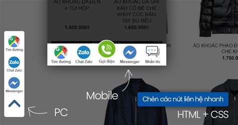 hướng dẫn tạo các nút liên hệ nhanh tuyệt đẹp cho website