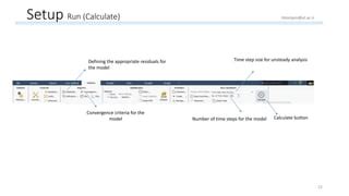 Learning ANSYS Fluent R Using Modeling A Fluidized Bed With Nano Particles PPT