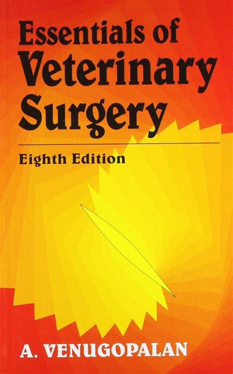 Essentials Of Veterinary Surgery 8th Edition Vetbooks