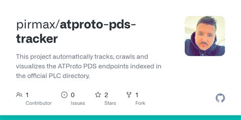GitHub Pirmax Atproto Pds Tracker This Project Automatically Tracks Crawls And Visualizes