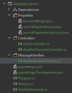 C Implement DelegatingHandler In ASP NET Core Web API Stack Overflow