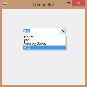 How To Use Combo Box In Visual Basic How To Add Combo Box On Form Images