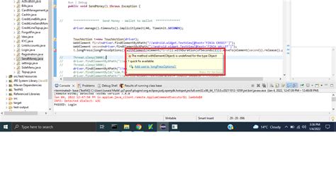 Unable To Resolve The Error Support Appium Discuss