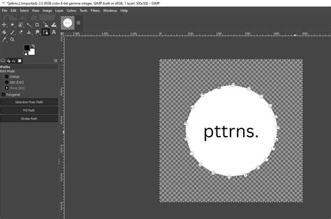 How To Crop In GIMP Pttrns