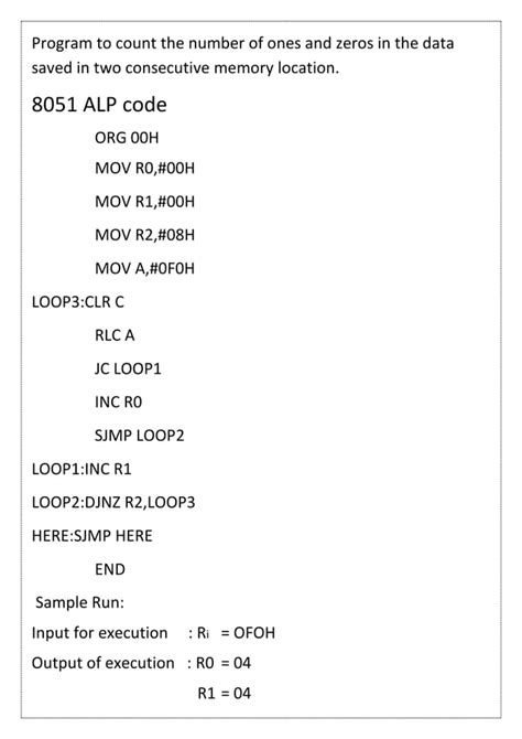 Micro Controller Lab Basic Experiments 1 Pdf