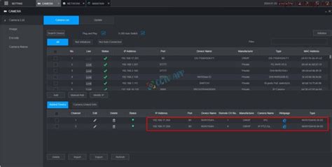 Adding Camera From Imou Recorder To Dahua Recorder Using Onvif