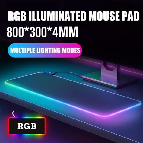 Jual DESK MAT GAMING LED RGB MOUSE KEYBOARD PAD RGB GAMING Di Seller Regular Pegadungan Kota