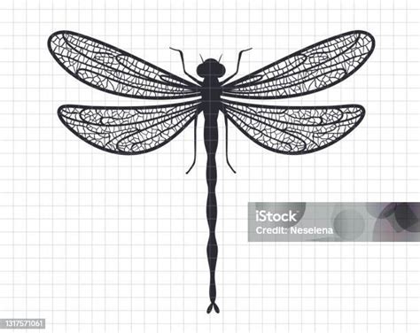 잠자리 디자인 곡선 장식 디자인 실루엣 벡터 플랫 일러스트 파일을 절단합니다 소프트웨어를 절단하는 데 적합합니다 크리컷 실루엣