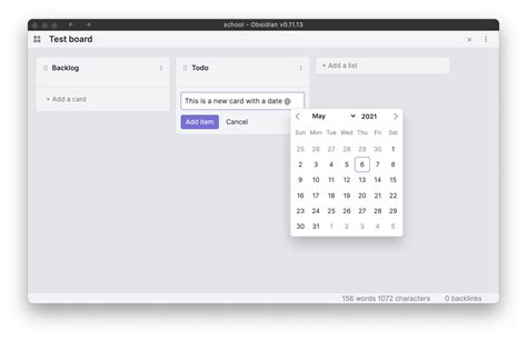 Kanban Plugin Share Showcase Obsidian Forum