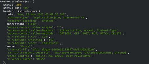 Vercel Create Project Api Encoded Response · Vercel · Discussion 1091