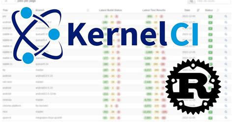 Kernelci Now Testing Linux Rust Code R Linux