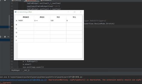 入门 Pyqt6 看过来(案例)18~ 表格属性51cto博客pyqt 表格控件 入门 Pyqt6 看过来(案例)18~ 表格属性51cto博客pyqt 表格控件